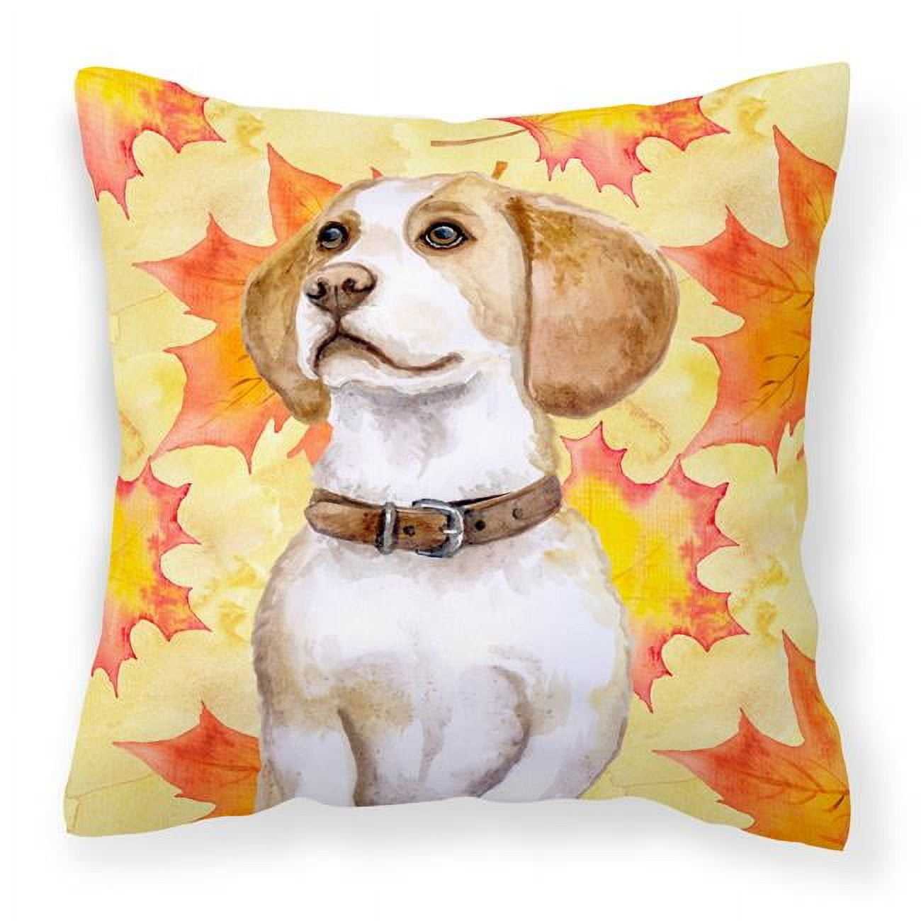 Beagle Fall Fabric Decorative Pillow - Walmart.com