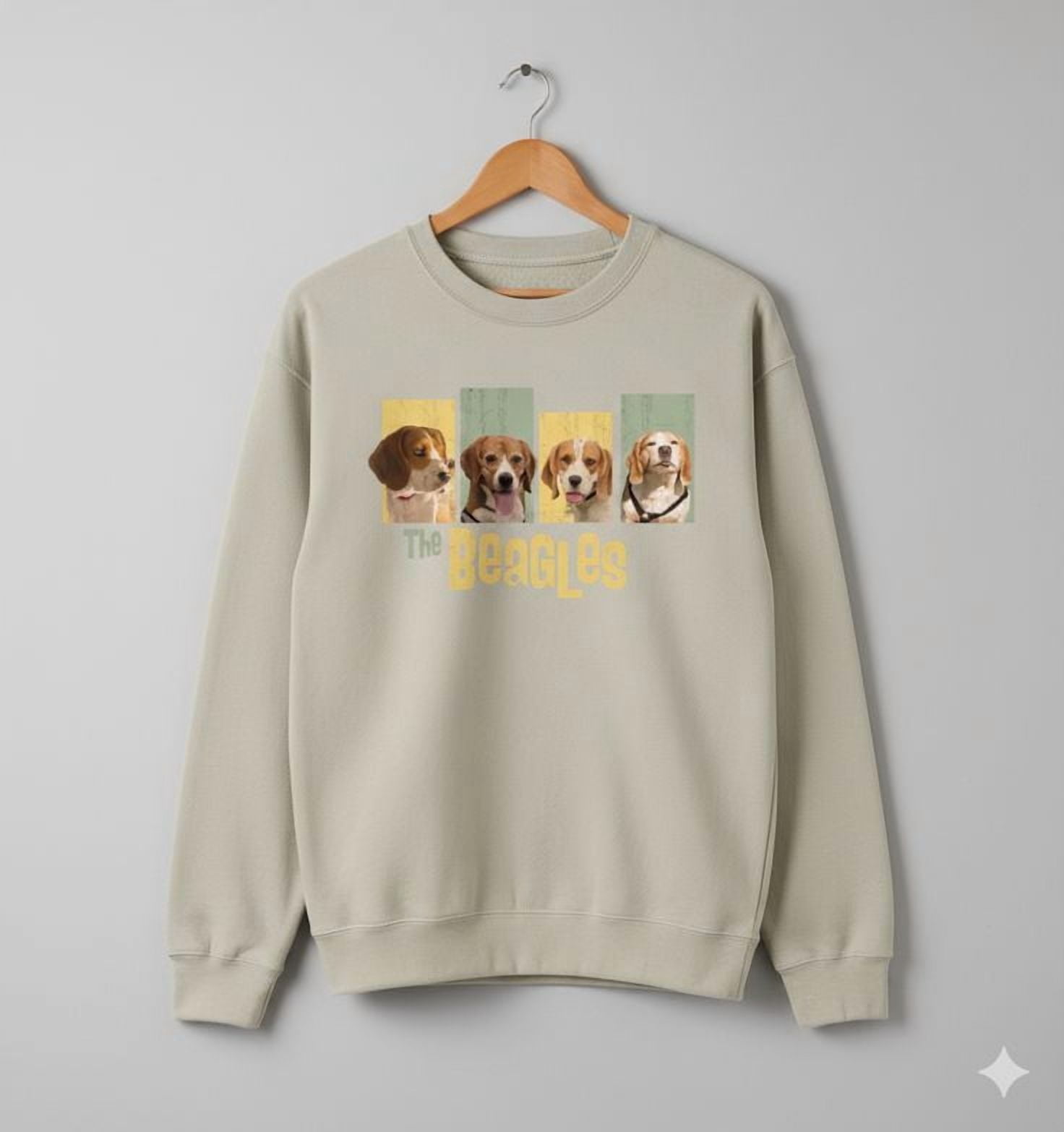 Beagle Gift Idea - The Beagles of Mom, Funny Dog Humans SWEATSHIRT All ...