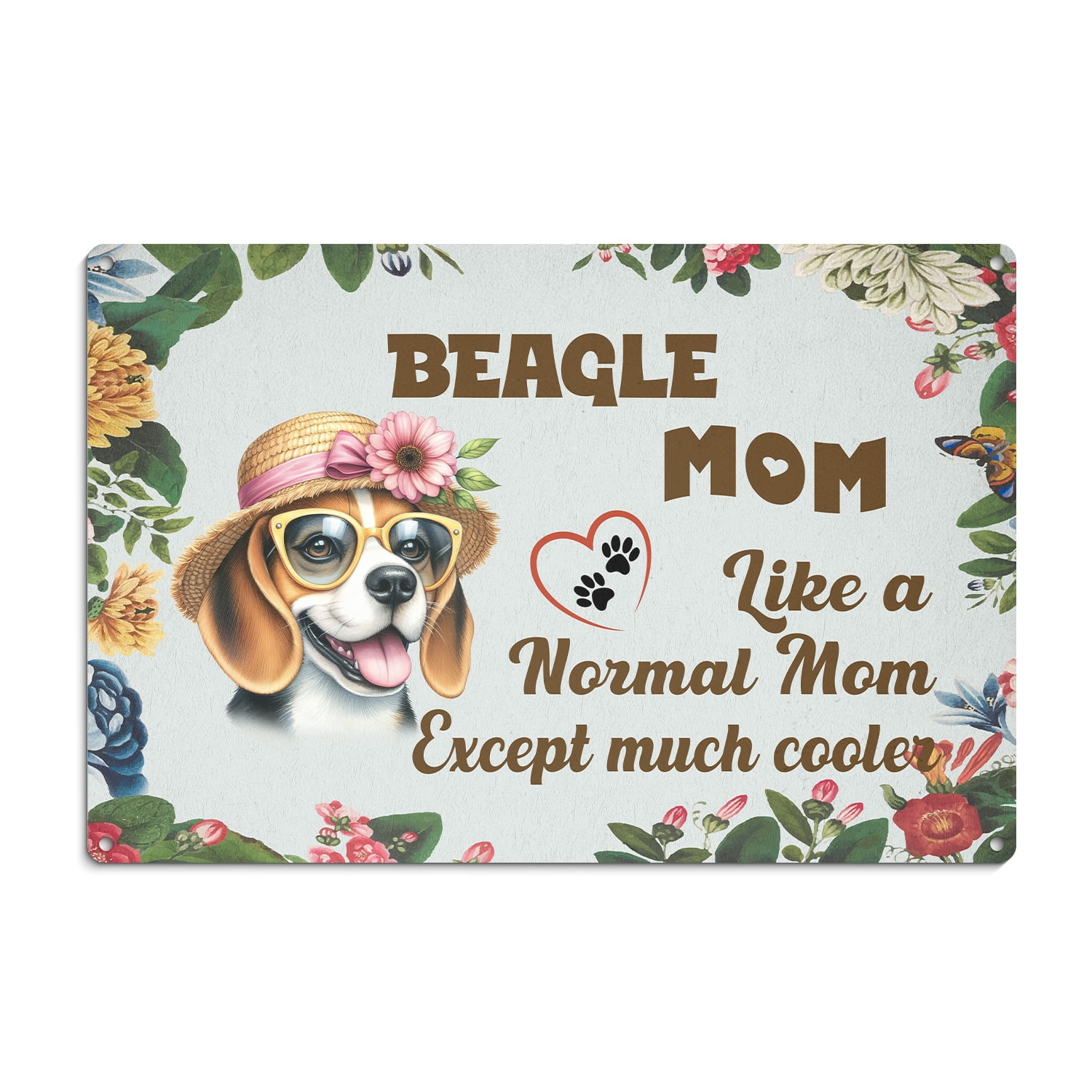 Beagle Mom Like a Normal Mom Except Much Cooler Happy Mother's Day ...