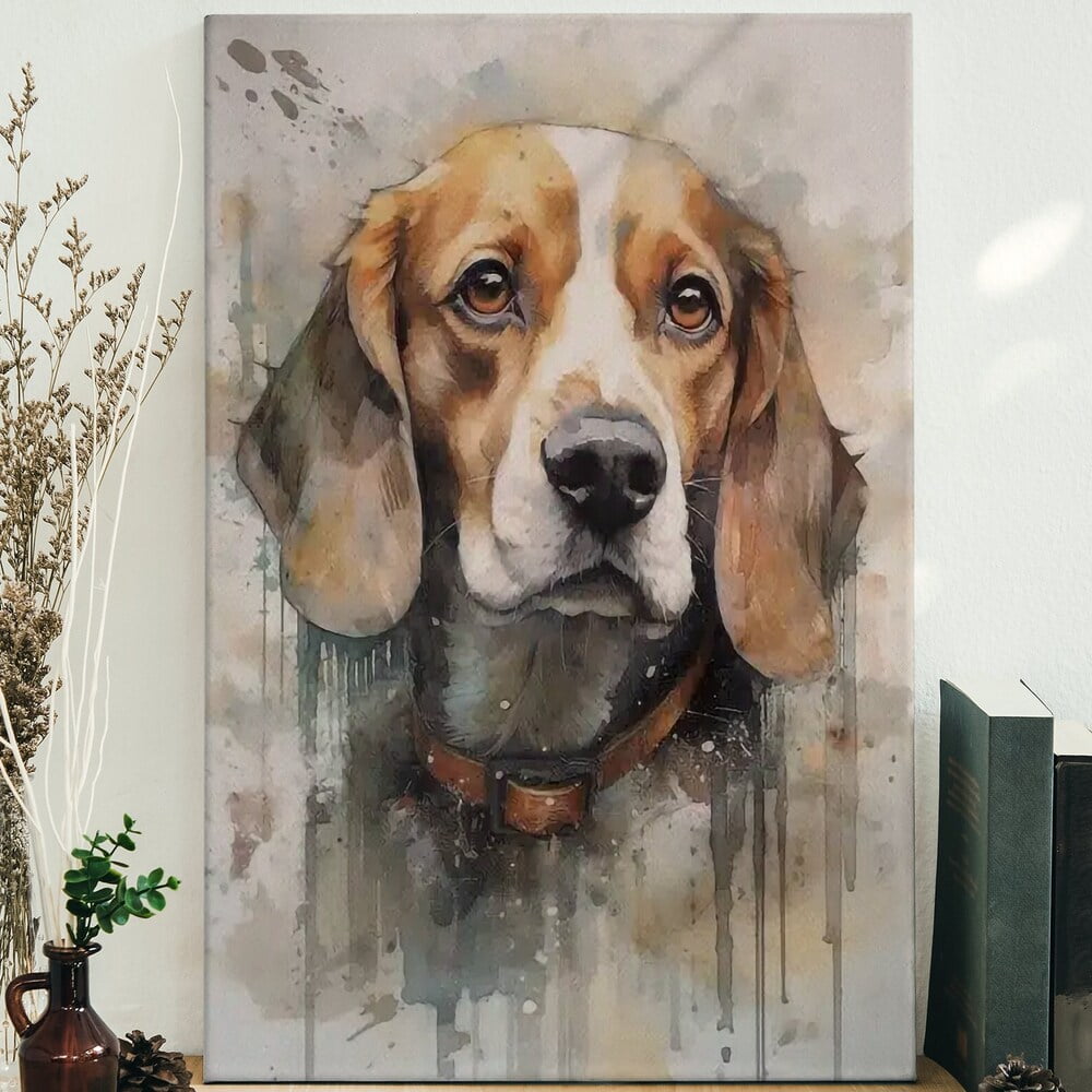 Beagle On Poster, Beagle Dog Poster, Best Friend Poster, Beagle Poster ...