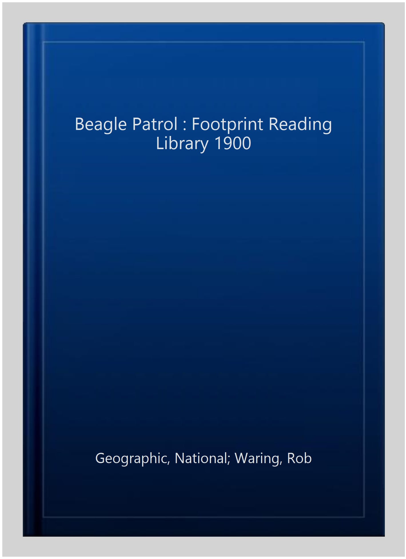 Footprint Reading Library Beagle Patrol 1900 Ame - Walmart.com