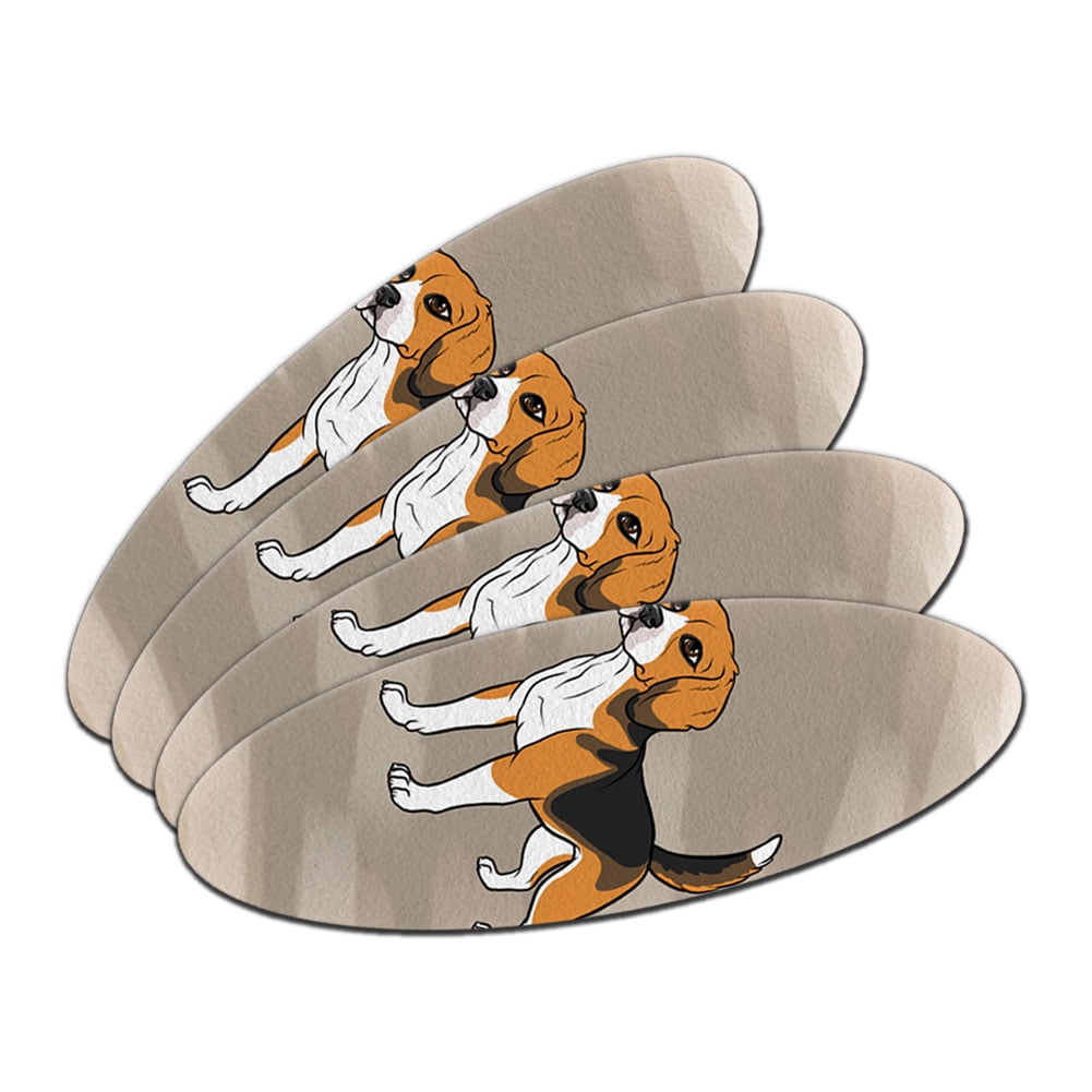 Beagle - Pet Dog Double-Sided Oval Nail File Emery Board Set 4 Pack ...