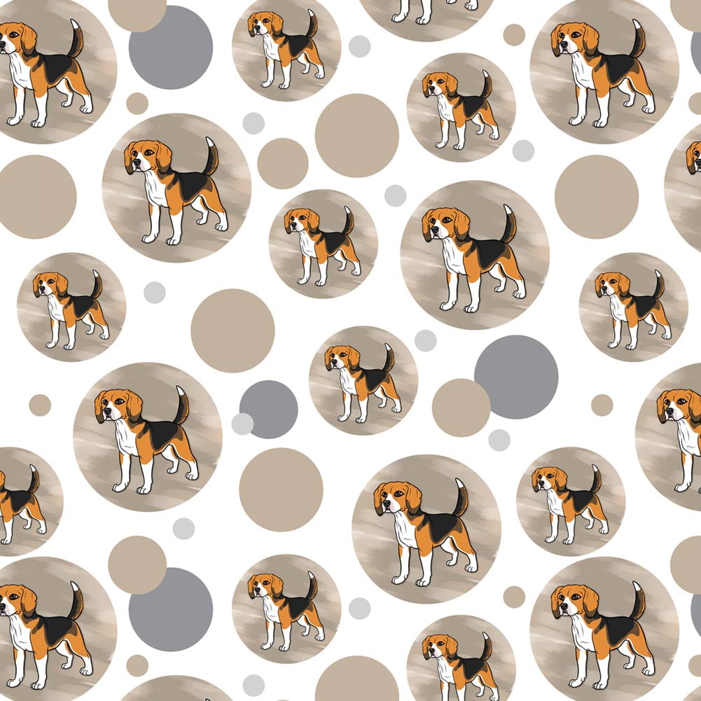 Beagle Pet Dog Premium Gift Wrap Wrapping Paper Roll Pattern - Walmart.com