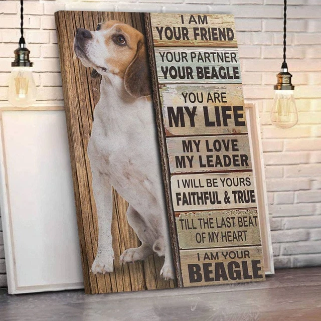 Beagle Poster, Poster, I Am Your Friend Your Partner Your Beagle ...