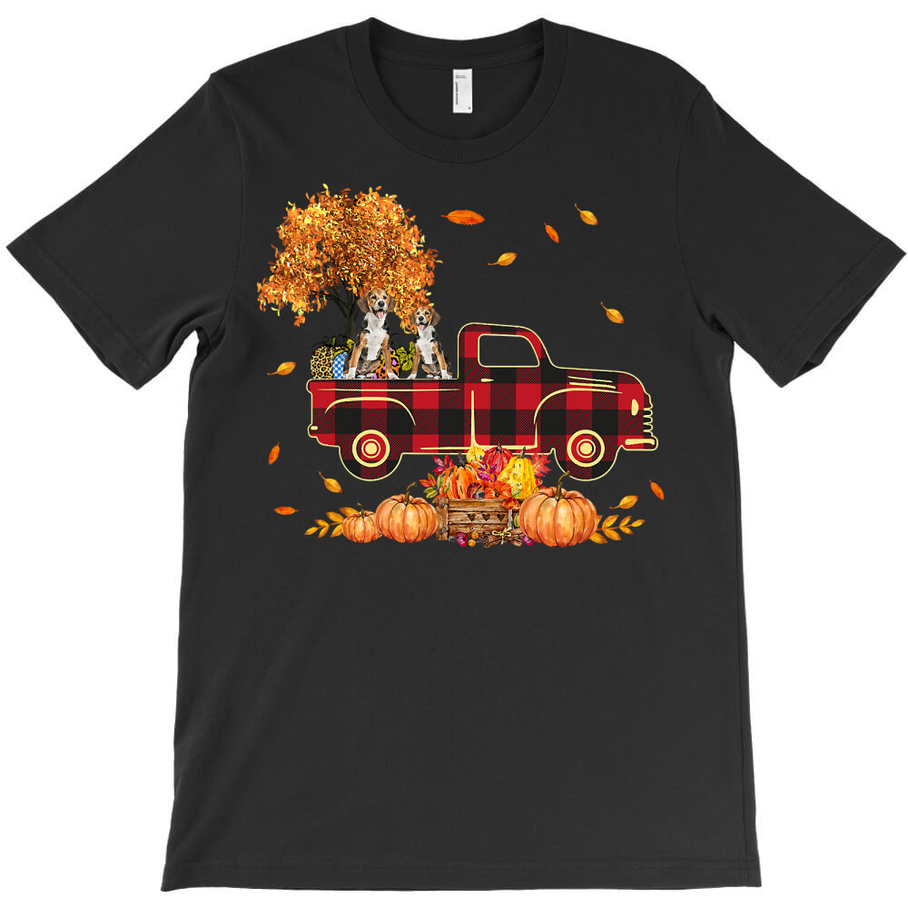 Beagle Pumpkins Truck Fall Leaf Autumn Thanksgiving 10 Dog Lover - Best ...