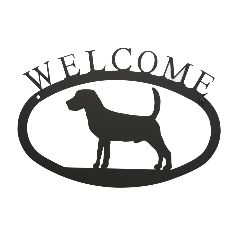 Beagle - Welcome Sign Small - Walmart.com