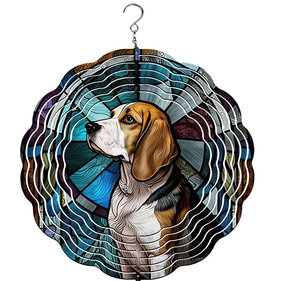 Beagle Wind Spinner, Garden Décor, Yard Décor, Porch Decor - Walmart.com