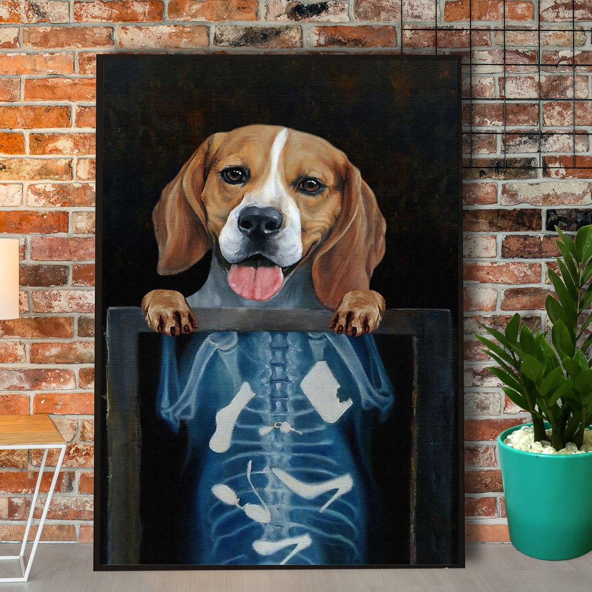 Beagle X-Ray Paper Poster No Frame Matte Wall Art Decor 11 x 17 Inch Poster - Walmart.com