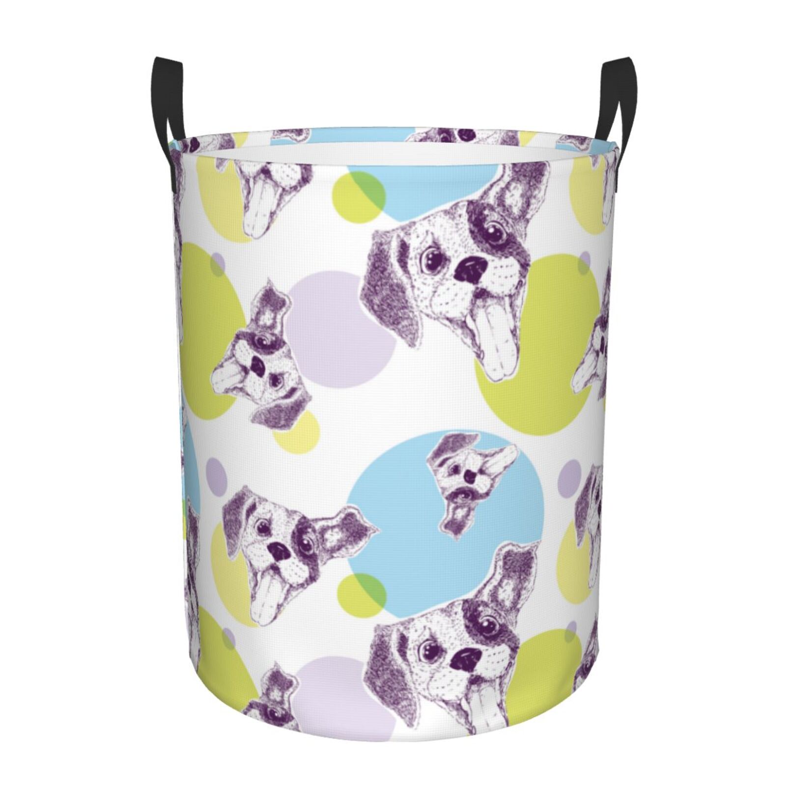 Beagle cool Dog Laundry Basket, Laundry Hamper Waterproof Laundry Bag ...