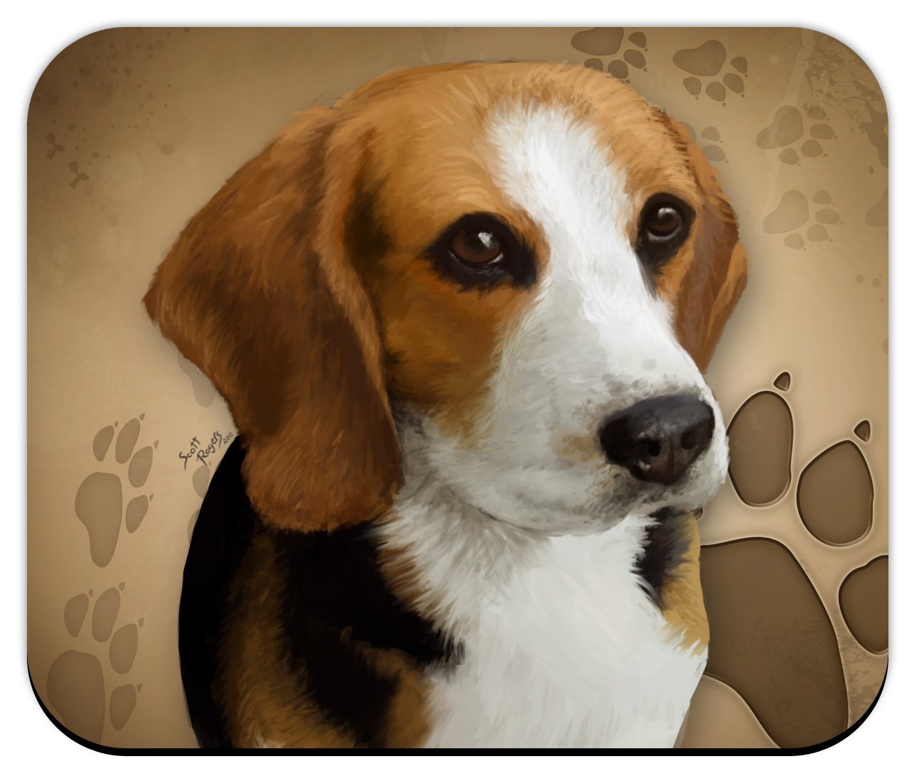 Beagle for Dog Lovers Only Mouse Pad by DGS Originals - Walmart.com