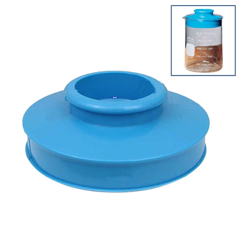 Beaker Cover 600 ml Glass Cylinder Jewelry Plating Dental Laboratory ...