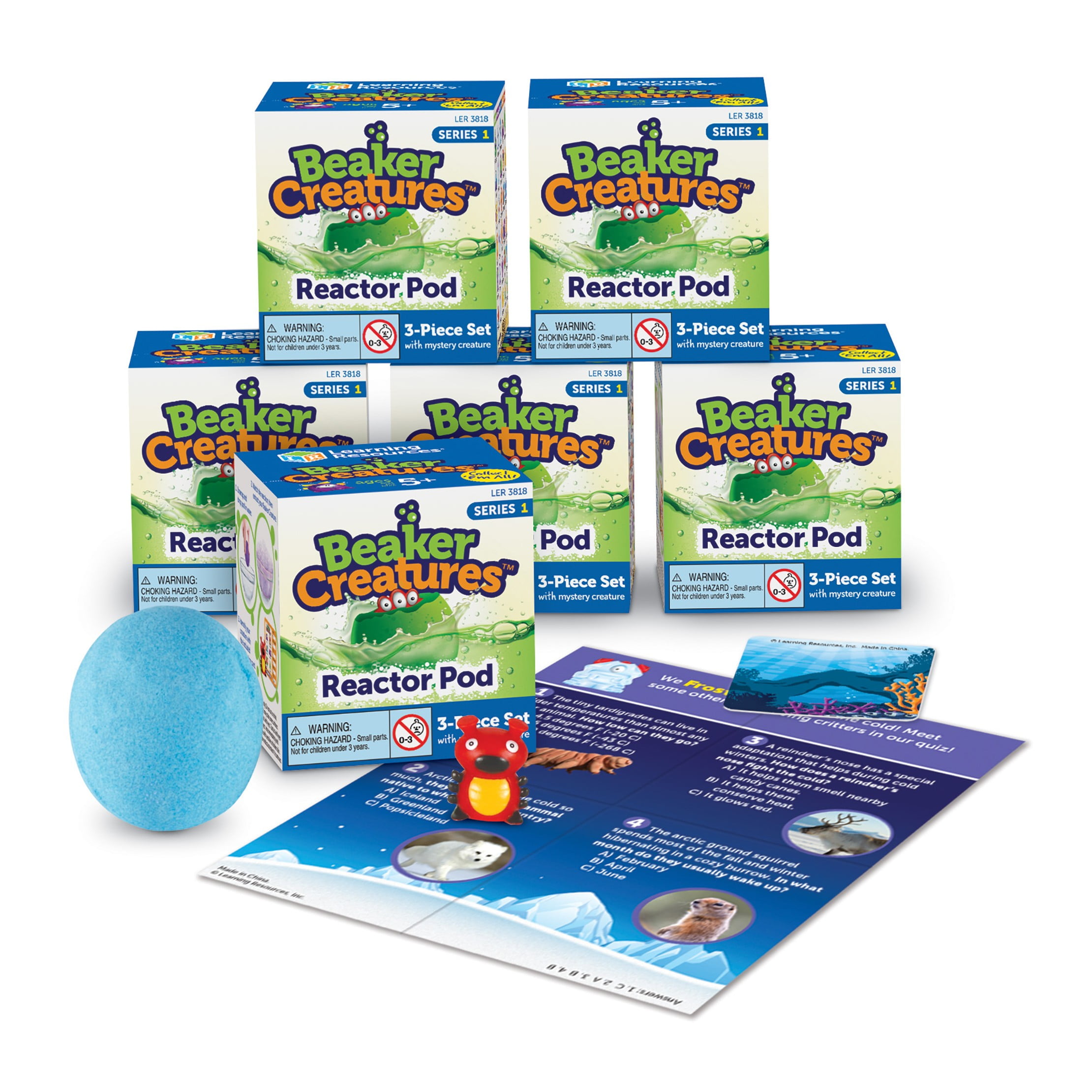 Beaker Creatures 6pc - Walmart.com