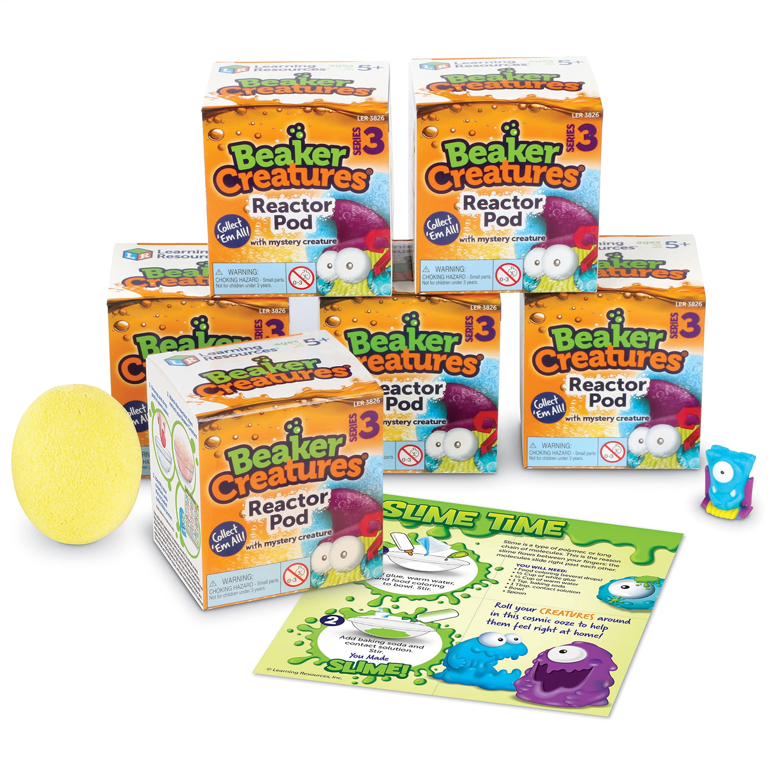 Beaker Creatures Series 3 - 6-Pack Of Pods, Ages 5+ Science Exploration ...