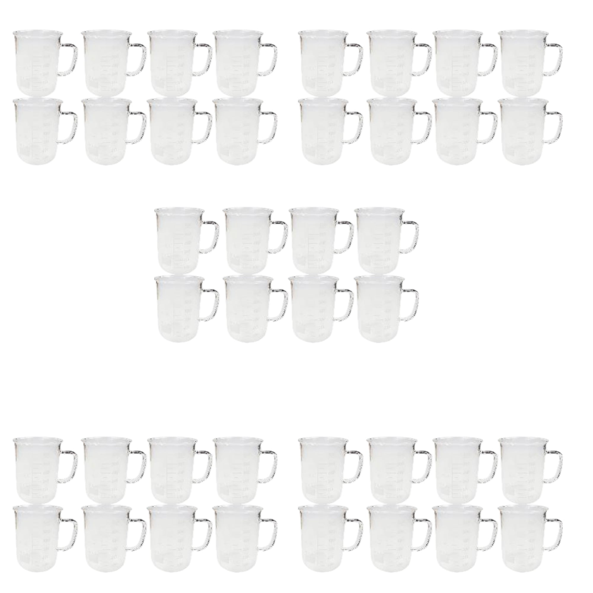Beaker Mug 600ml Borosilicate Glass. Case of 40. - Walmart.com