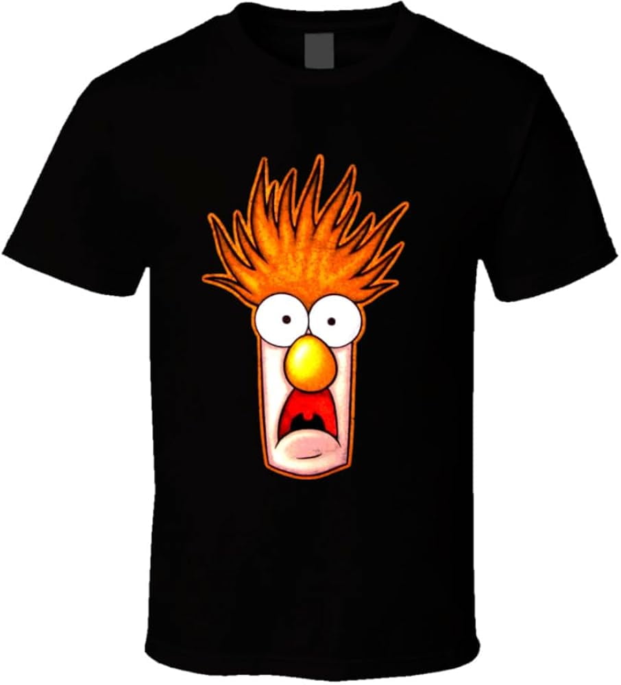 Beaker The Muppets Big Face T Shirt Shirt, Size S, Tee Navy New ...