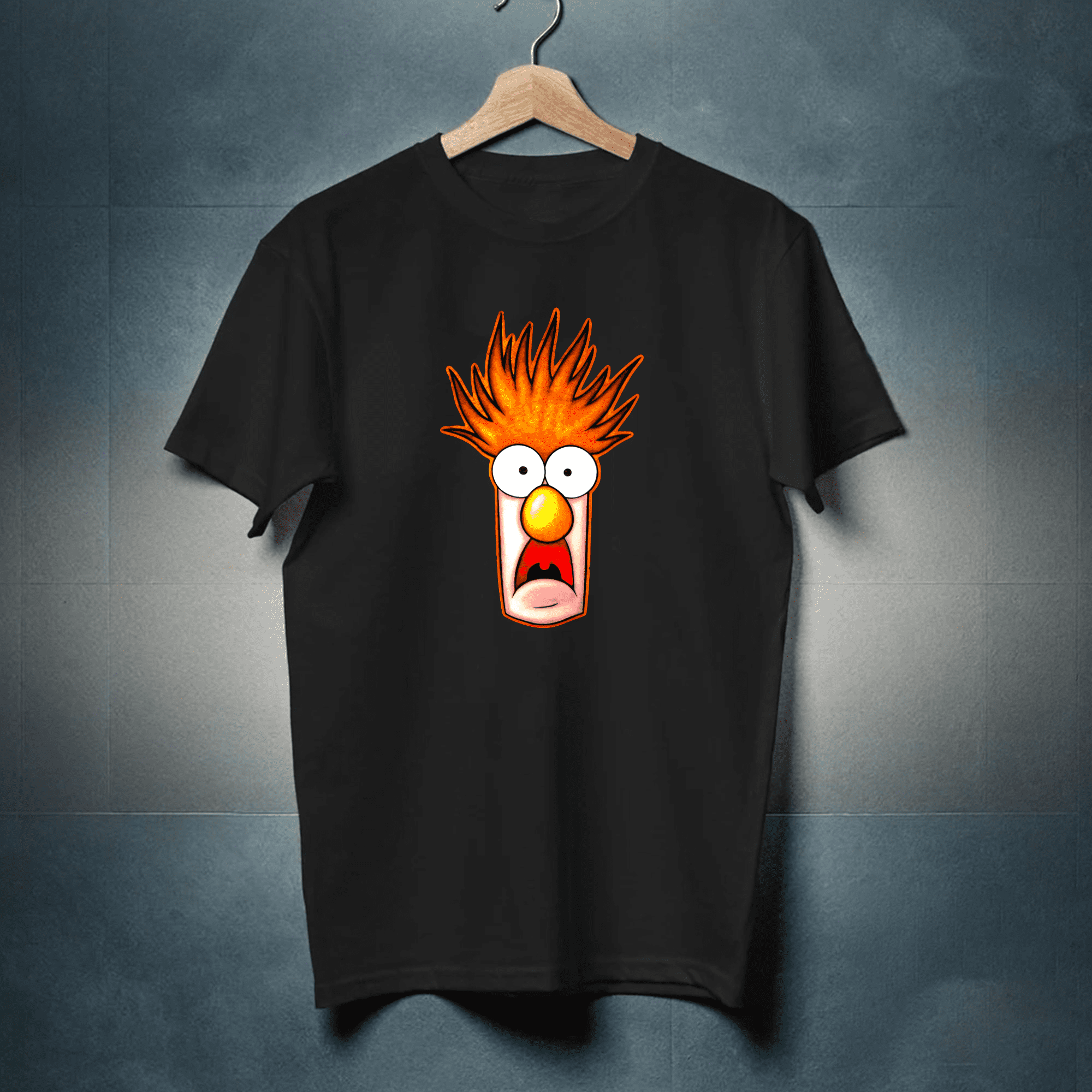 Beaker The Muppets Big Face T Shirt - Walmart.com