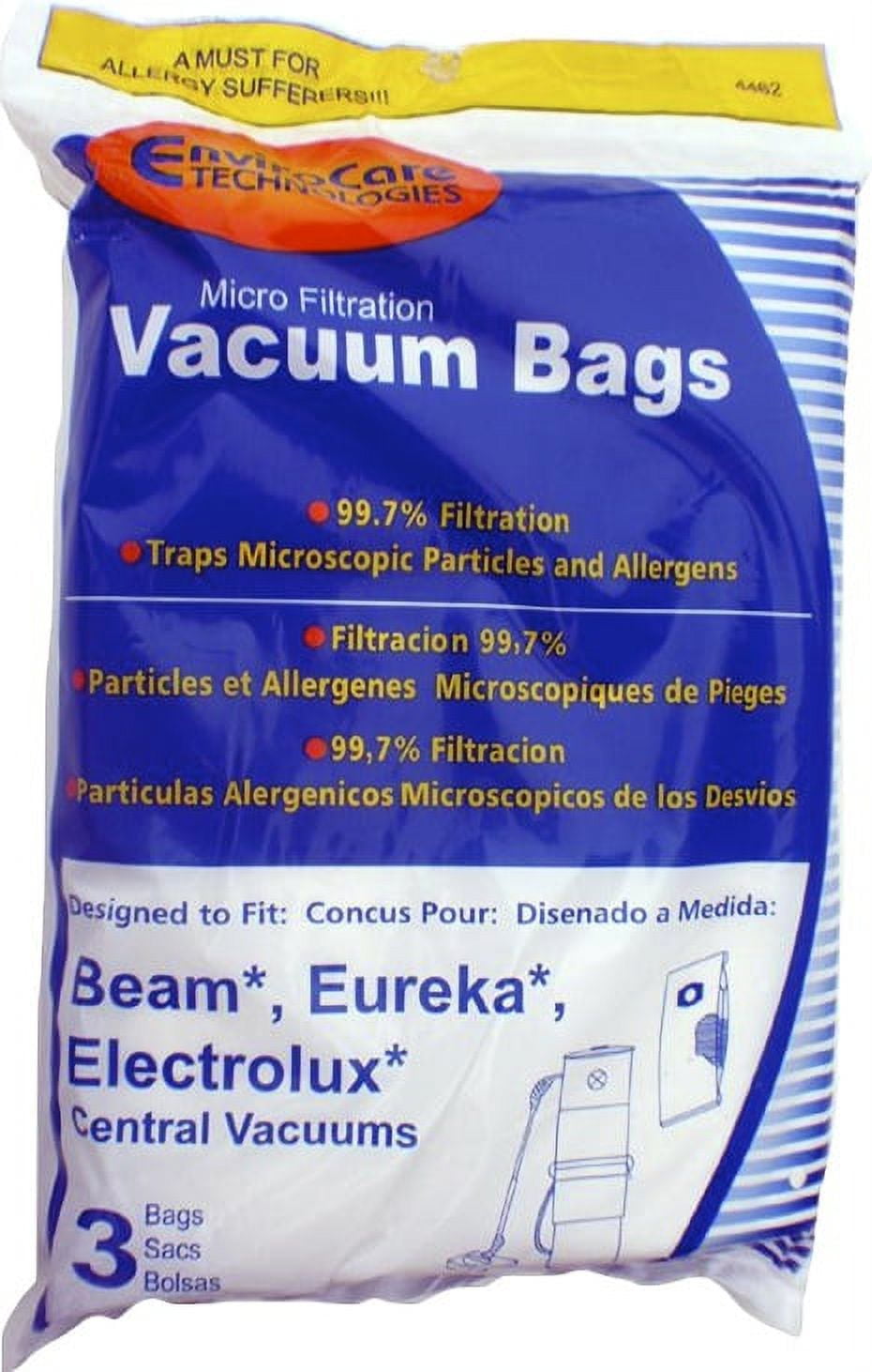 Beam, Eureka, Electrolux 4462 Central Vacuum Cleaner Bags (1 PACK ...