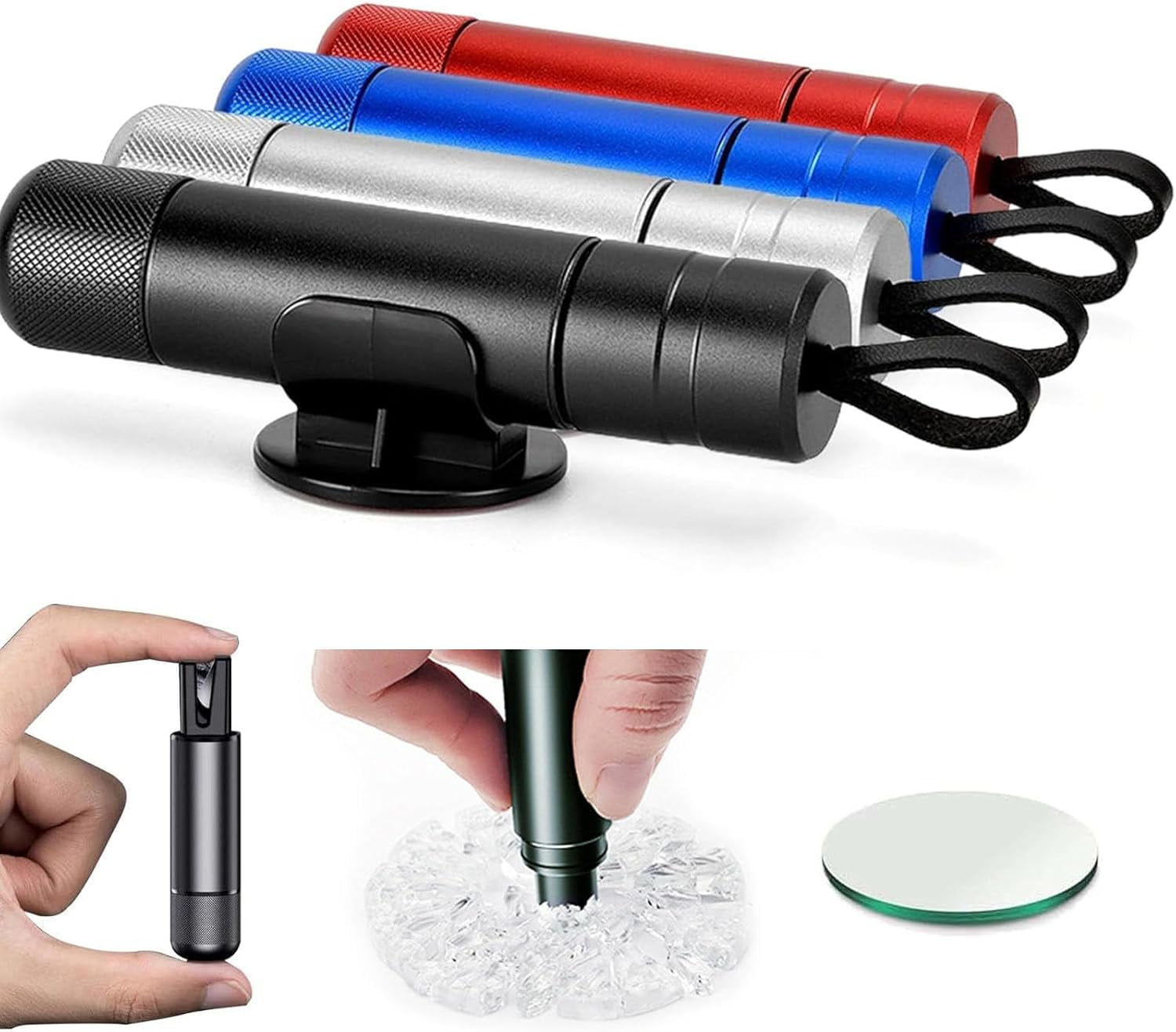 Beam Lab Glass Hammer, Life Hammer Car Escape Tool and Seatbelt Cutter ...