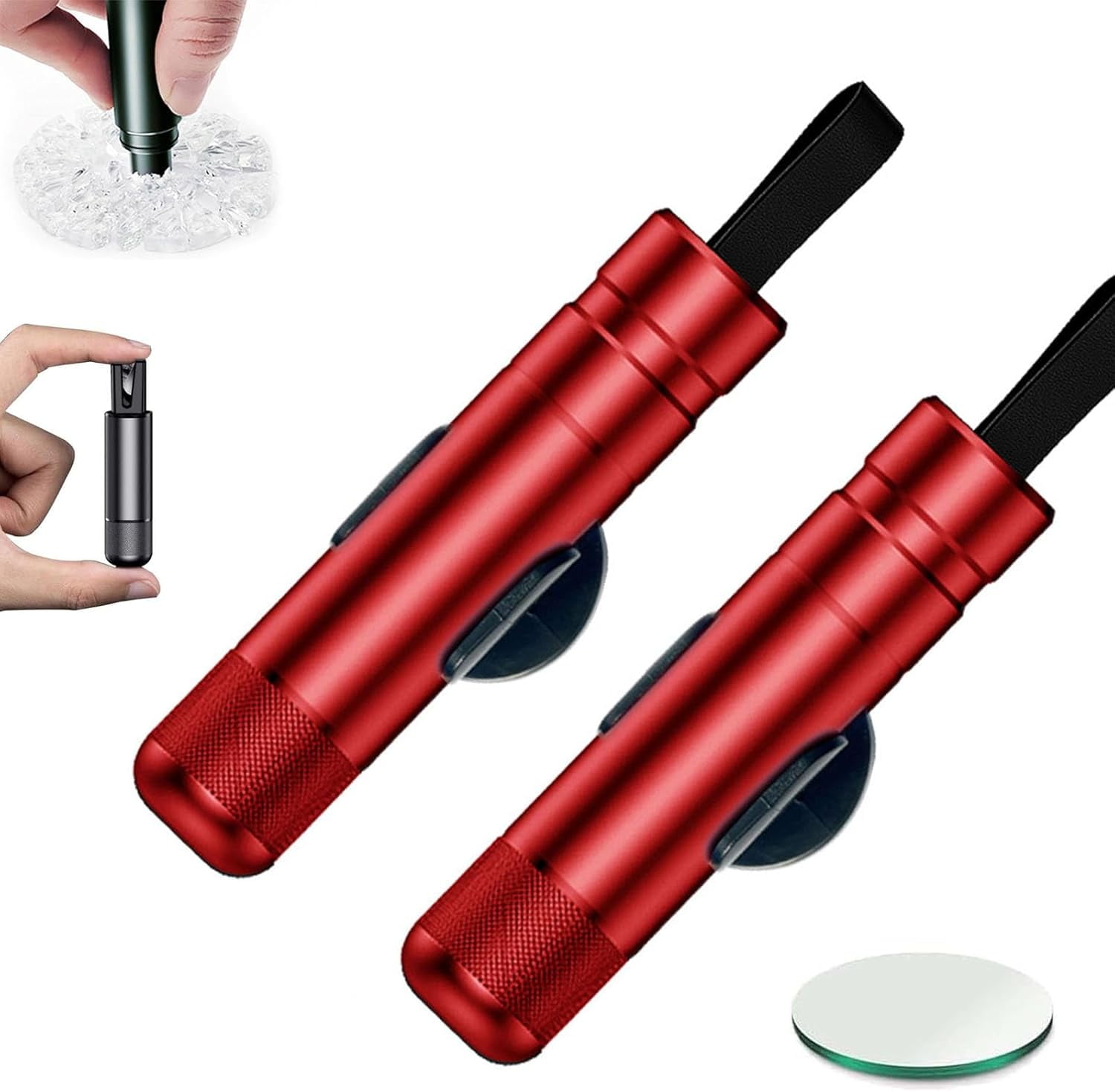 Beam Lab Glass Hammer, Life Hammer Car Escape Tool and Seatbelt Cutter ...