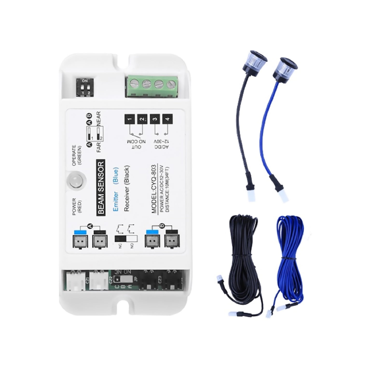 Beam Sensor for Automatic Sliding Door Sensor Beam Eyes Emitting ...