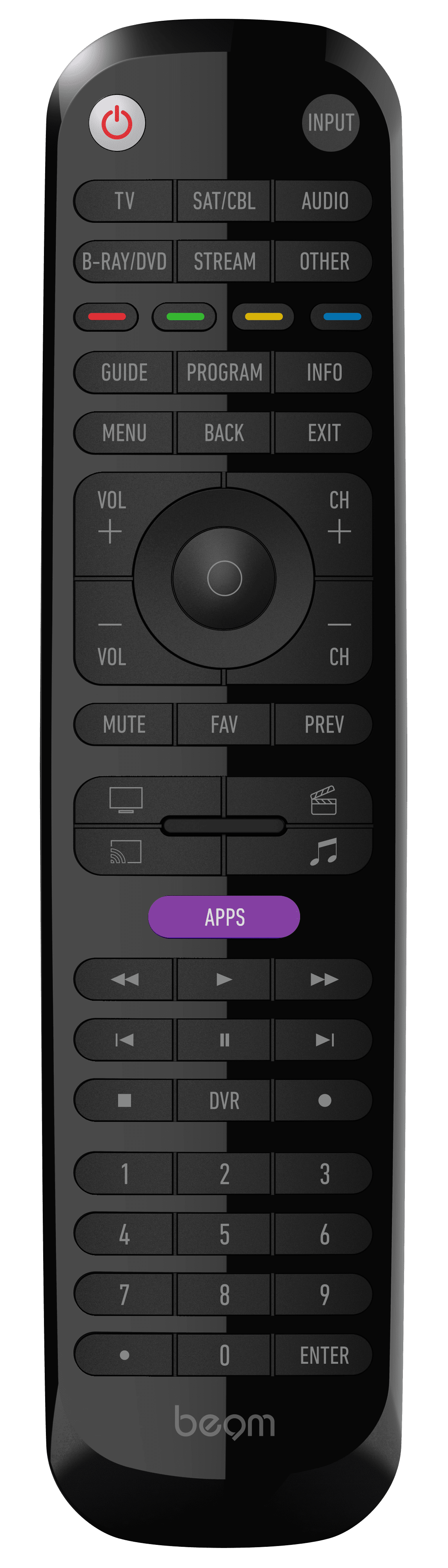 Beam i580 Universal Smart Remote Control - Walmart.com