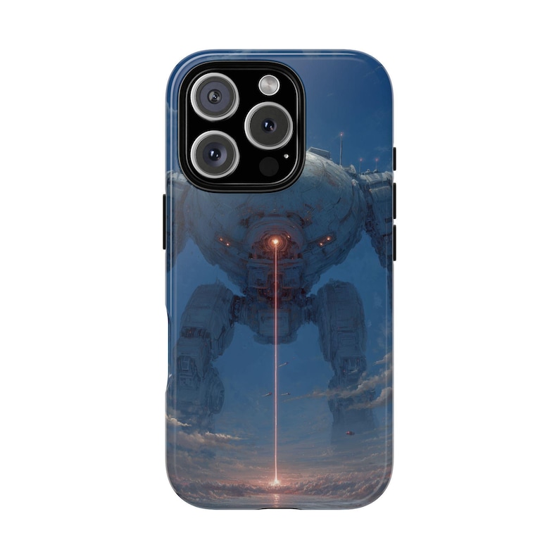 Beam of the Titan Robot Mech Futuristic Warrior Phone Case for 11 12 13 ...