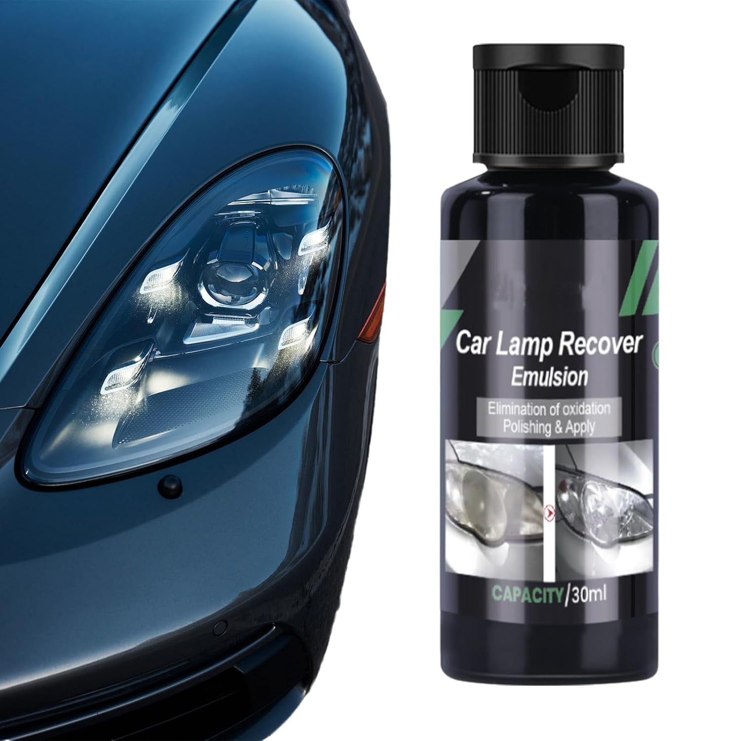BeamRevive Car Lamp Recover Emulsion , BeamRevive Elimination of Oxidation Polishing & Apply ...