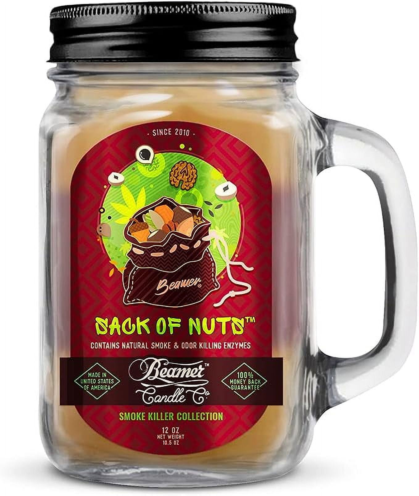 Beamer Candle Co. Smoke Killer Collection - Sack of Nuts 12oz Candle ...