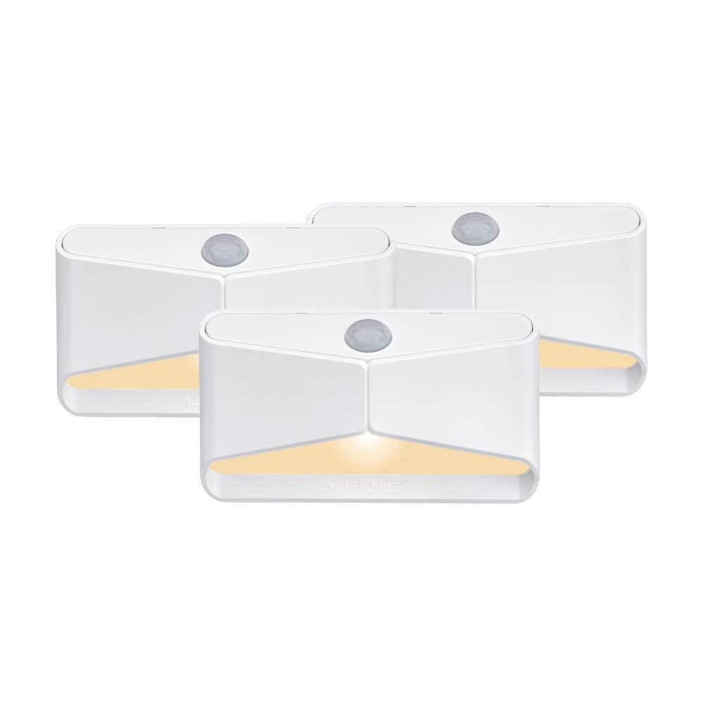 Beams MB710A 15 Lumen Amber LED Sleep Friendly Wireless Battery Powered ...