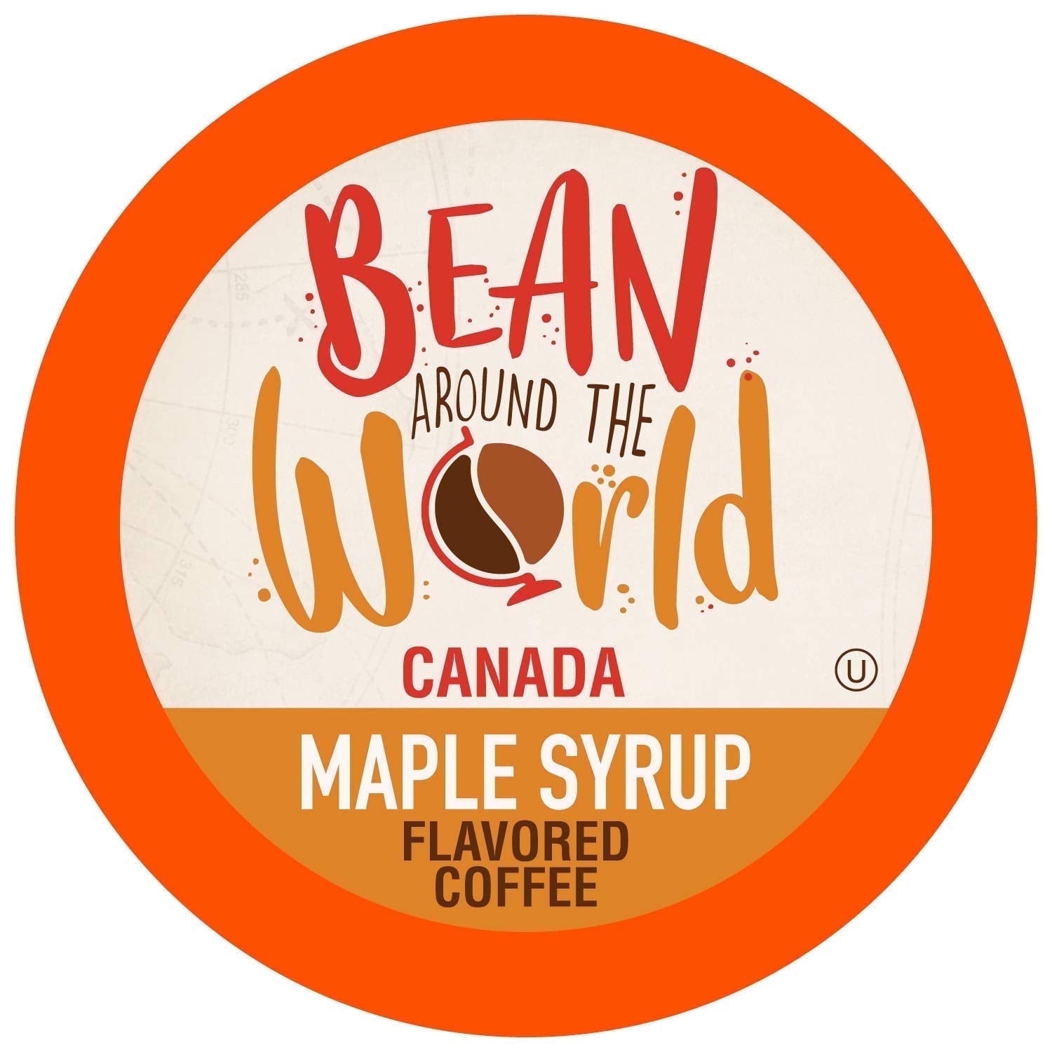 Bean Around the World Maple Syrup Flavored Coffee Pods 100% Arabica ...
