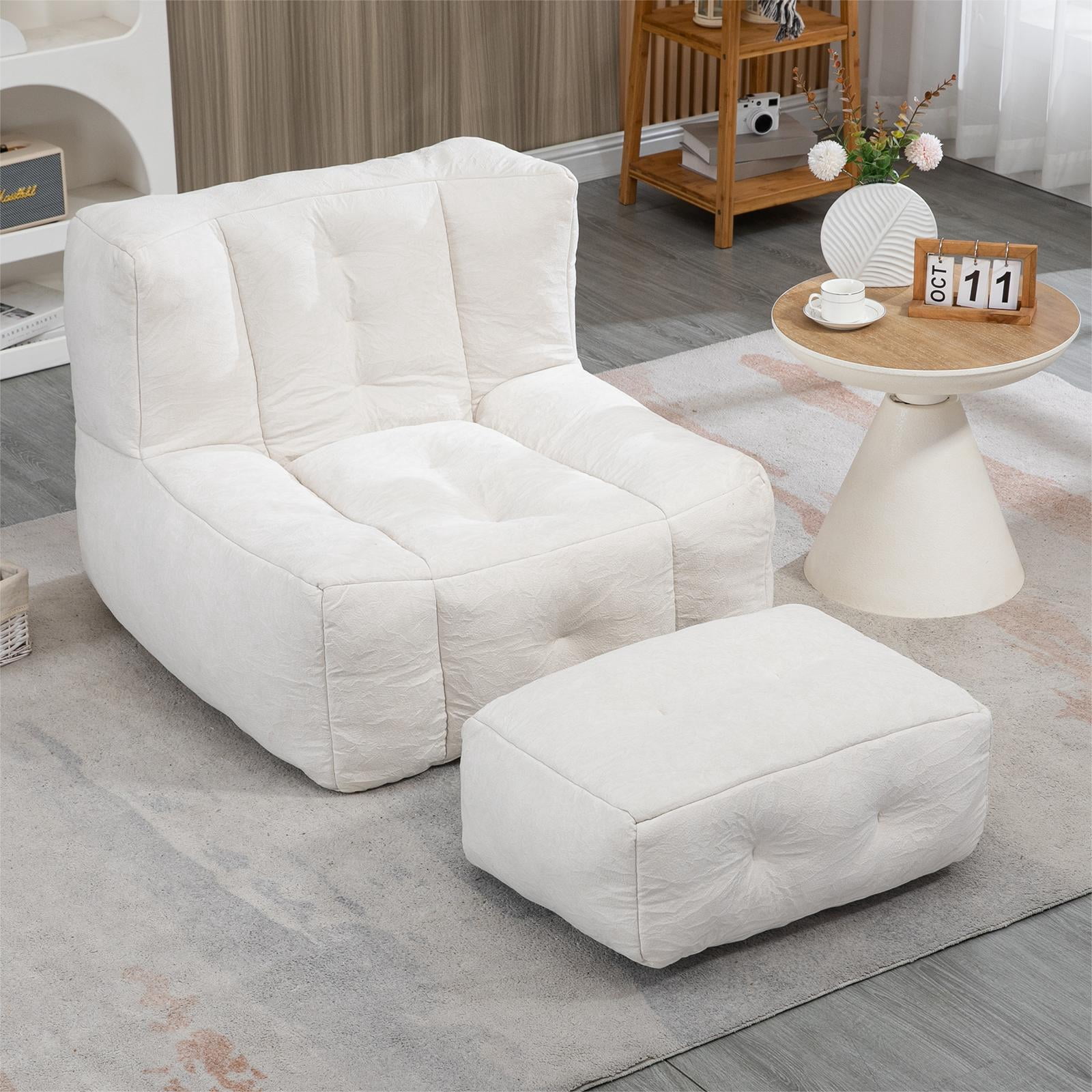 Bean Bag Chair,Comfortable Bean Bag,Super Soft Lazy Sofa Chair for ...