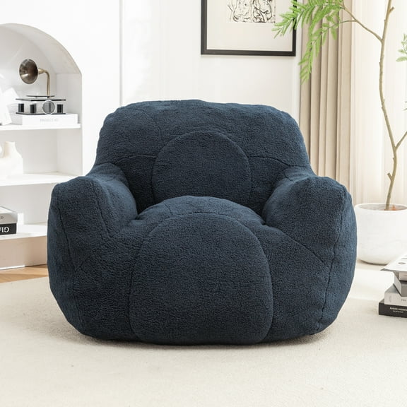 Bean Bag Chair with Filler, Comfy Teddy Bean Bag Chairs for Adults and ...