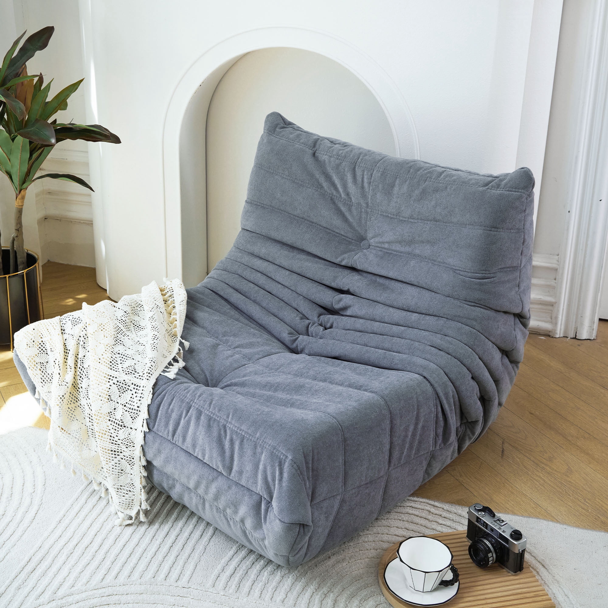 Bean Bag Chair Sofa Sack Big Beanbag Chair for Adults Fireside Bean Bag ...