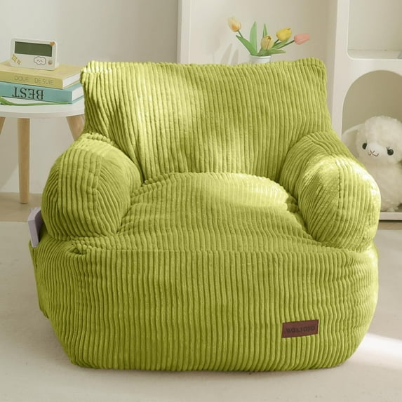 Bean Bag Chair, Stuffed Bean Bag Sofa with Filler Bean Bag Chair for ...