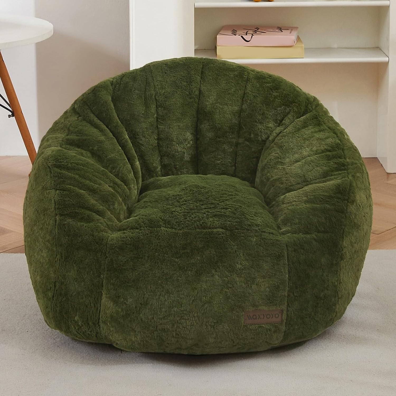 Bean Bag Chair for Kids, Shell Shaped Bean Bag Couch for Boys and Girls ...
