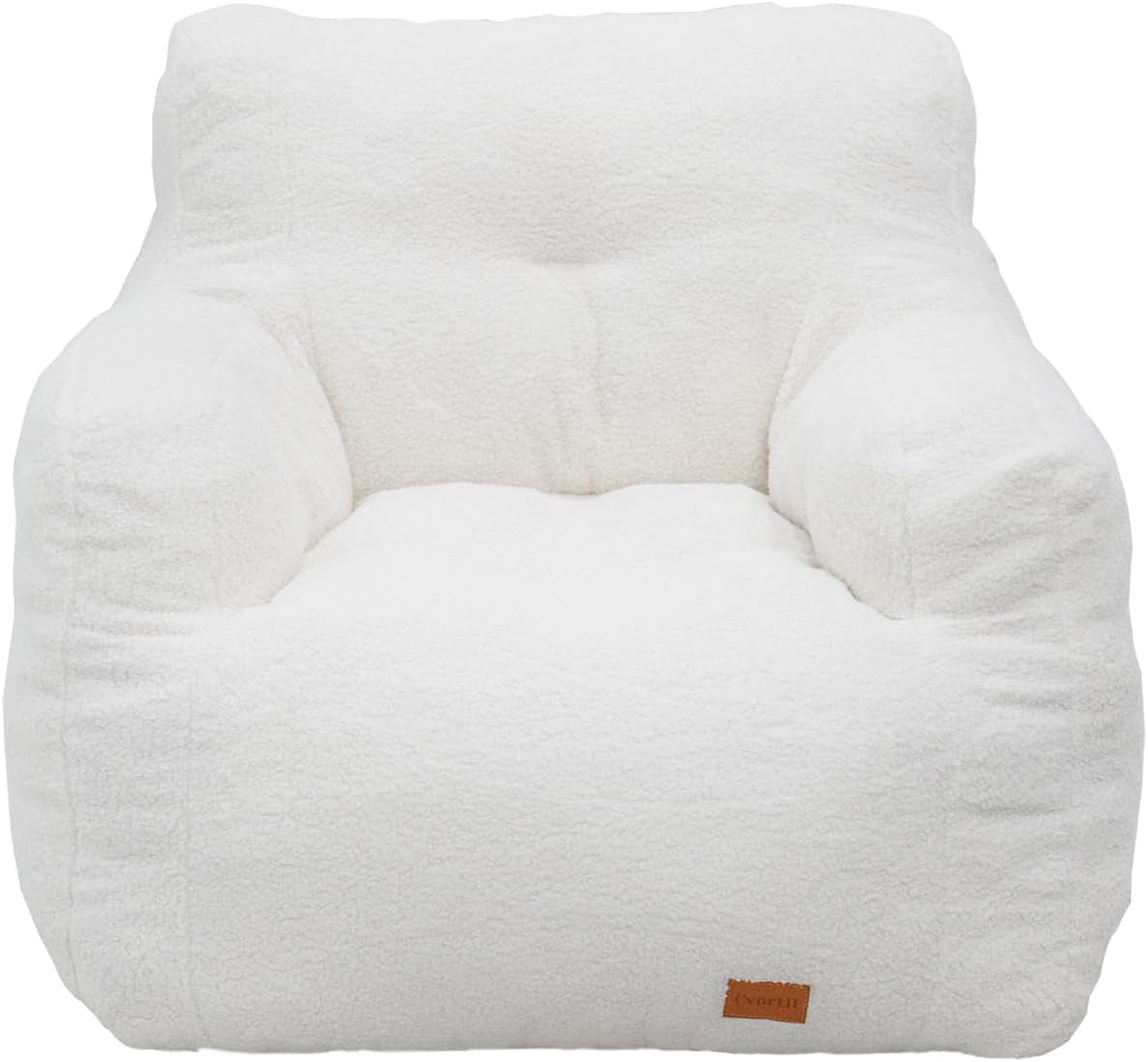 Bean Bag Chairs, Bean Bag Chair with Filler, Fluffy Lazy Sofa, Cozy ...
