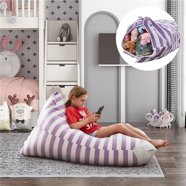 X Rocker 96" Round Vinyl Shiny Bean Bag, Available in Multiple Colors ...