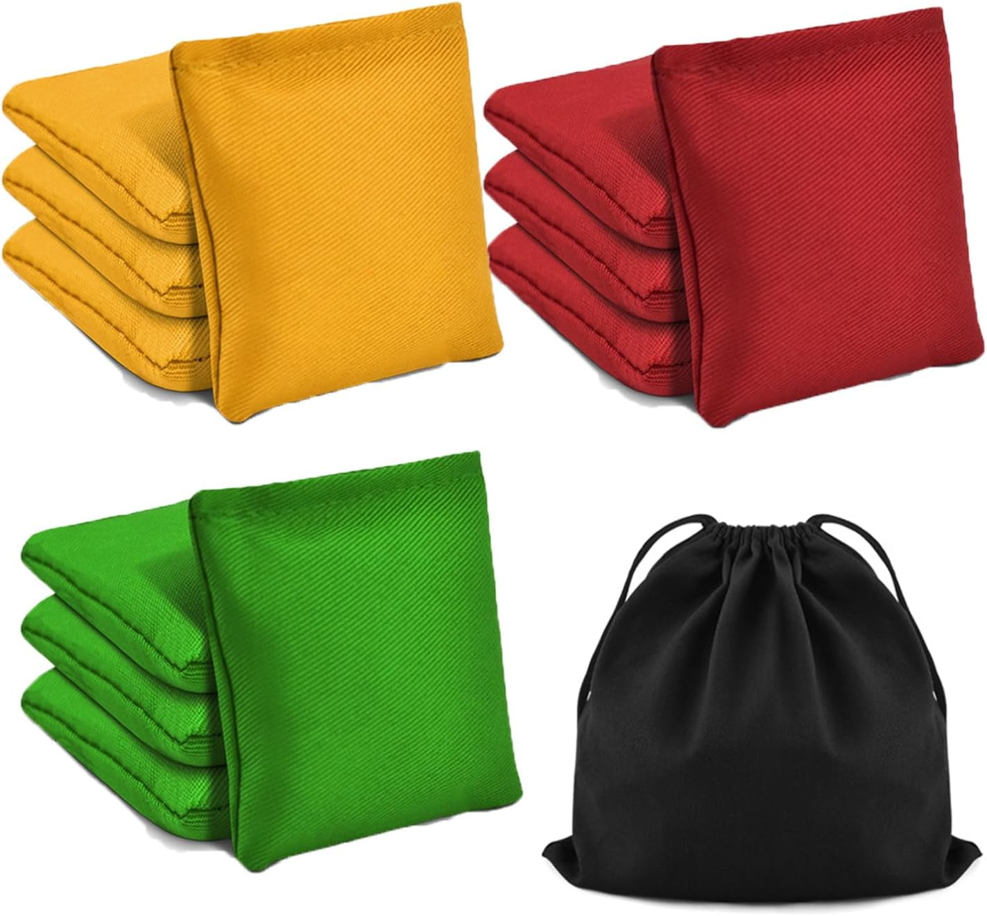 Bean Bags for Tossing Pack Cornhole Outdoor Toss Gaming Colorful Canvas ...