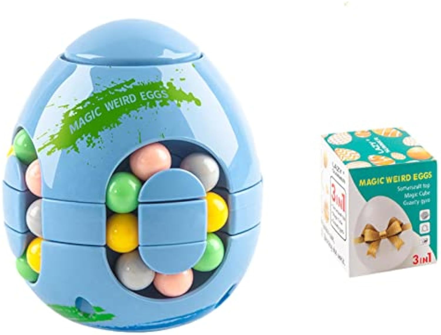 Bean Cube Toys - Toys, 3D Spinner Puzzle Toys, Parent-Child Interactive ...