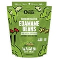 The Only Bean Edamame BCF26 Dry Roasted Edamame Beans Snack (Wasabi Soy ...