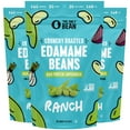 The Only Bean Edamame Dry MDA05 Roasted Low Carb Snacks (Ranch), Vegan ...