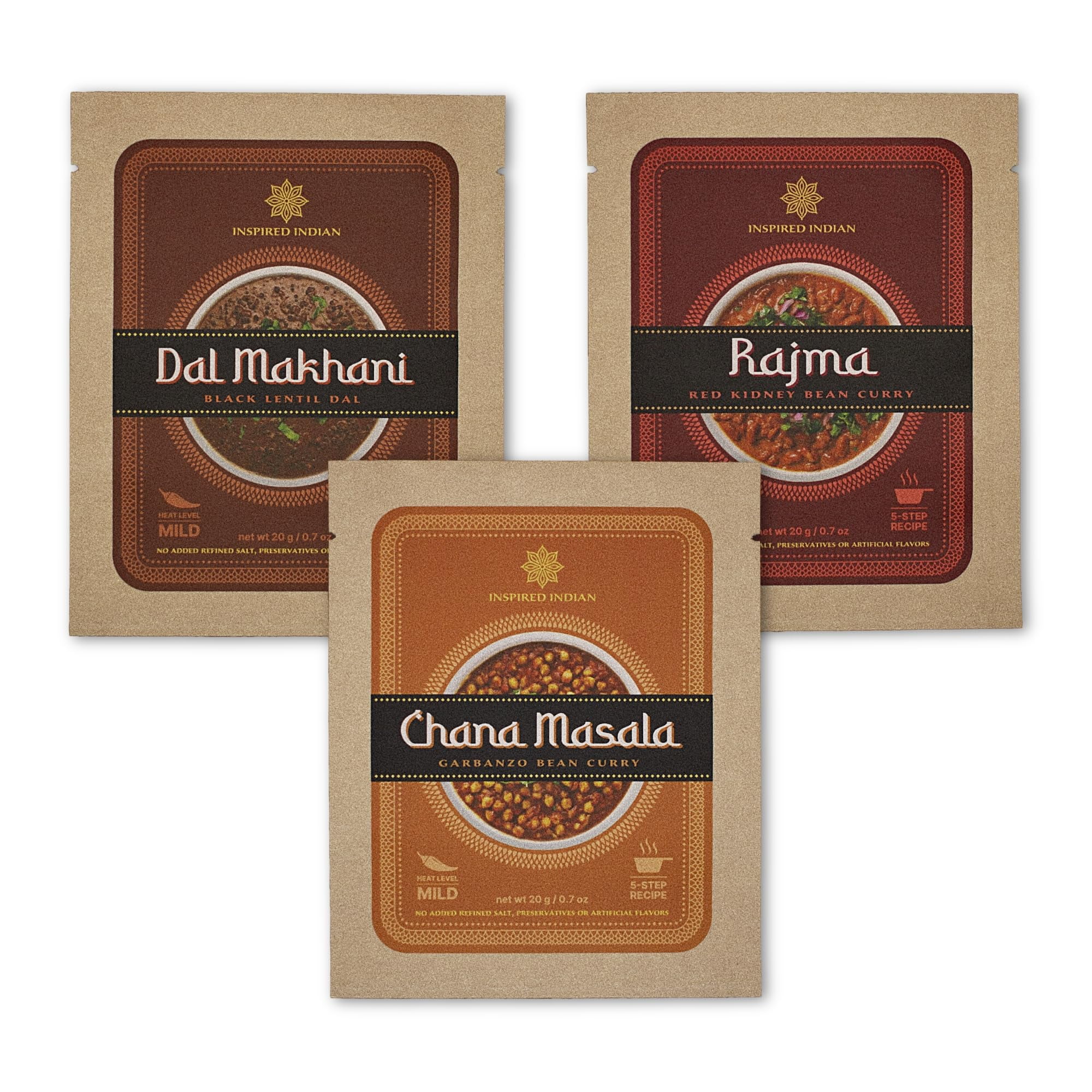 Bean & Lentil Variety CM31 (3 Pack) - Chana Masala, Dal Makhani & Rajma ...