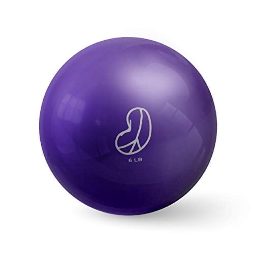 Weighted Balls, Eco Vinyl 6 lbs Soft Exercise Balls - Perfect for ...