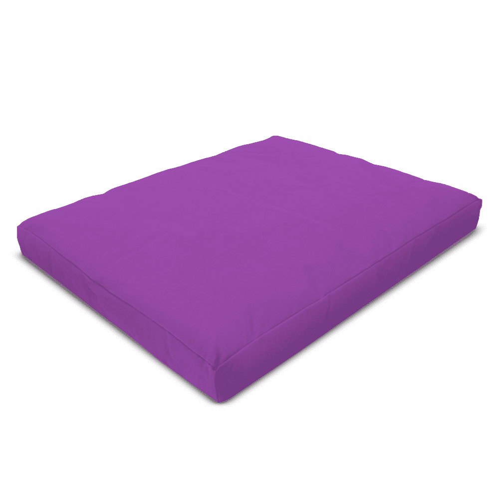 Cotton 32x26" Zabuton Meditation Cushion with Natural Recycled Cotton ...