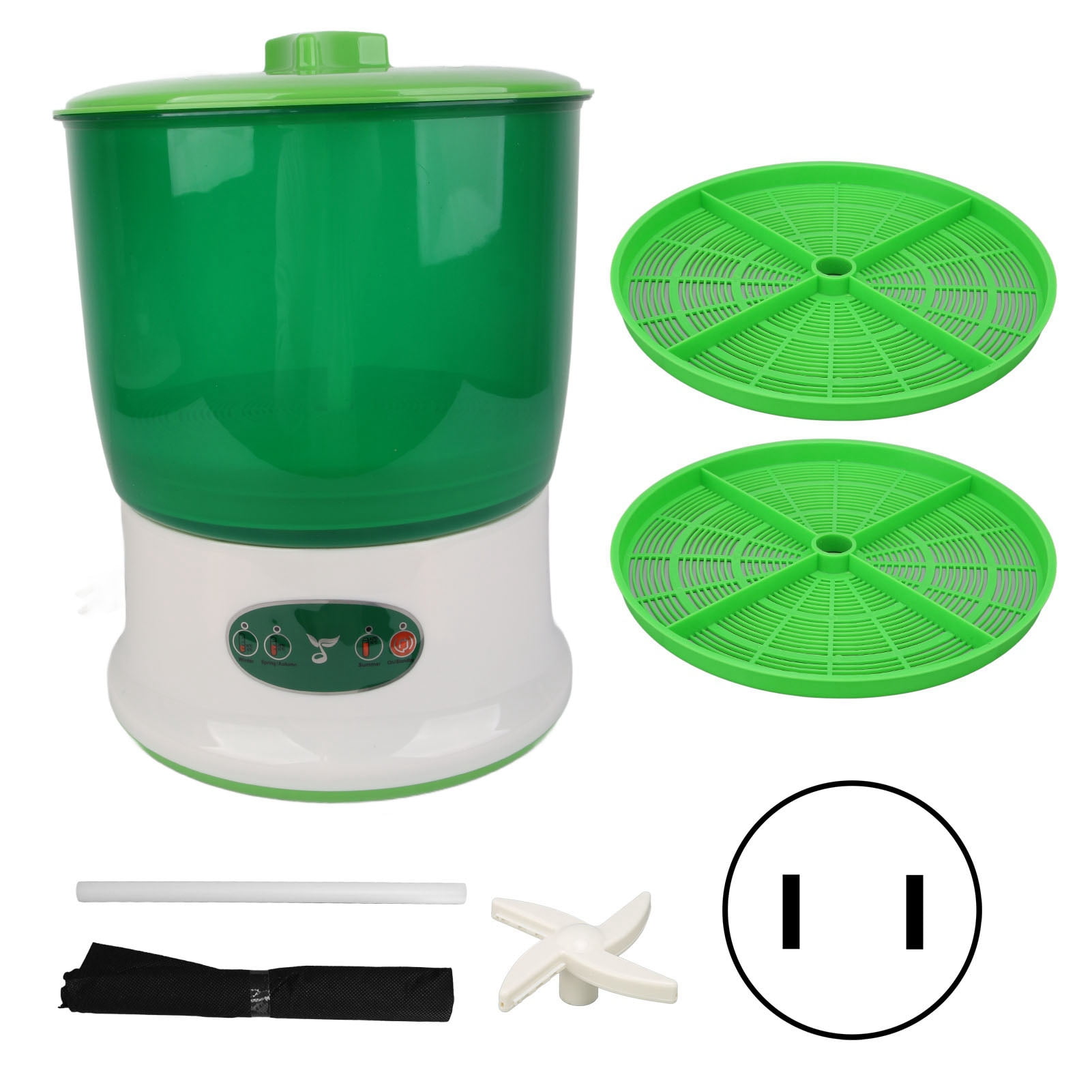 Bean Sprouts Machine Large Capacity Food Grade High Safety 360 Degrees ...