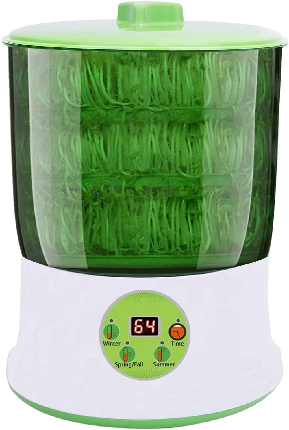 Bean Sprouts Machine, Seed Sprouter Kits, LED Display Time, Intelligent ...