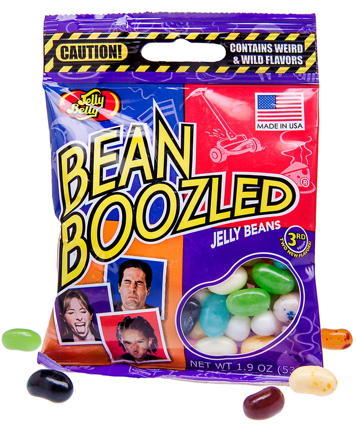 BeanBoozled Jelly Belly Spinner Gift Box (5th edition) Refill Bag ...