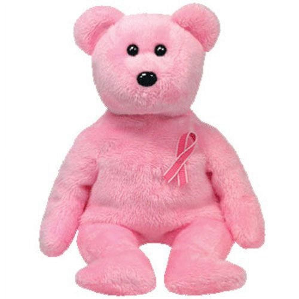 Ty Beanie Babies Promise Teddy Bear for Breast Cancer Awareness ...