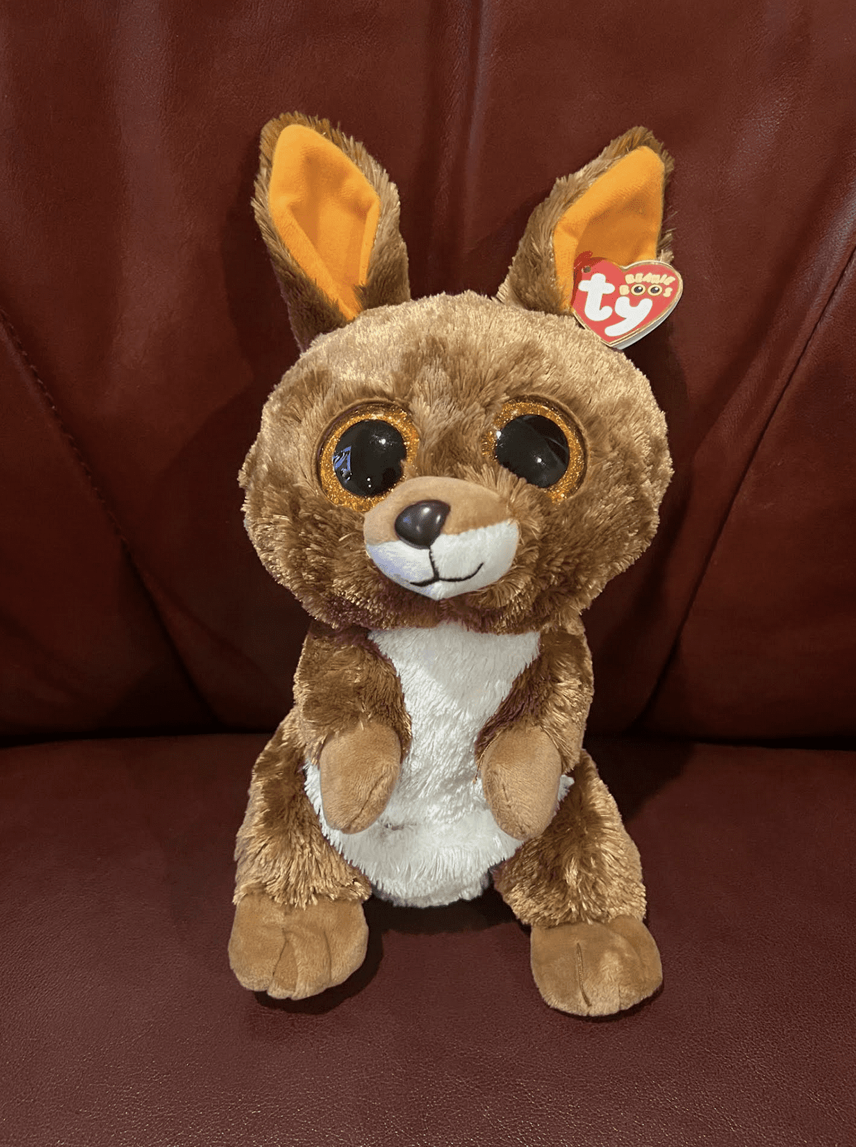 Beanie Boos Kipper - Kangaroo Brown med without baby VTG - Walmart.com
