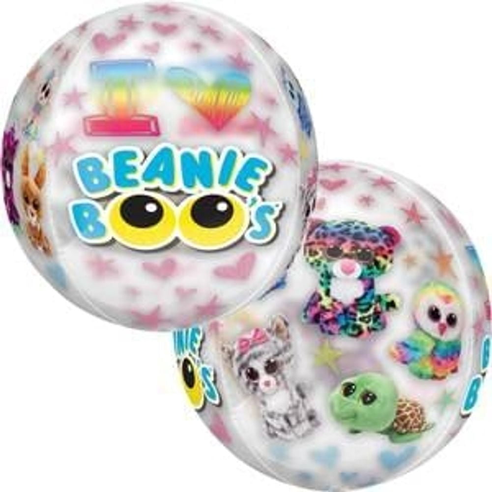 Beanie Boos Orbz XL Clear Balloon (1ct) - Walmart.com